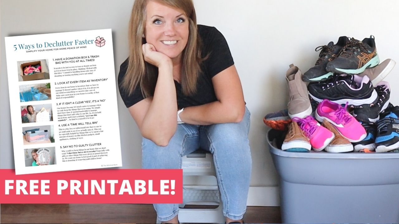 5 Ways To Declutter Faster